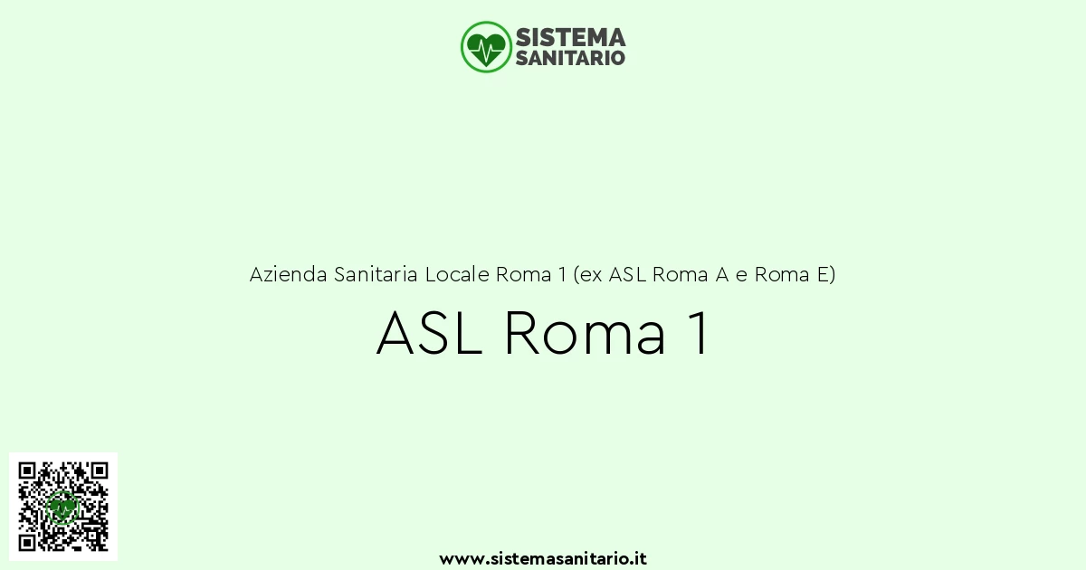 ASL Roma 1 - SistemaSanitario.it