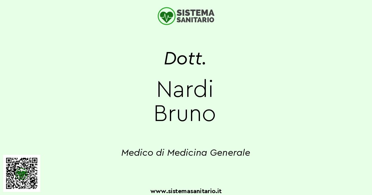 Dott. Nardi Bruno Medico di Base a Castellaro (IM) - SistemaSanitario.it