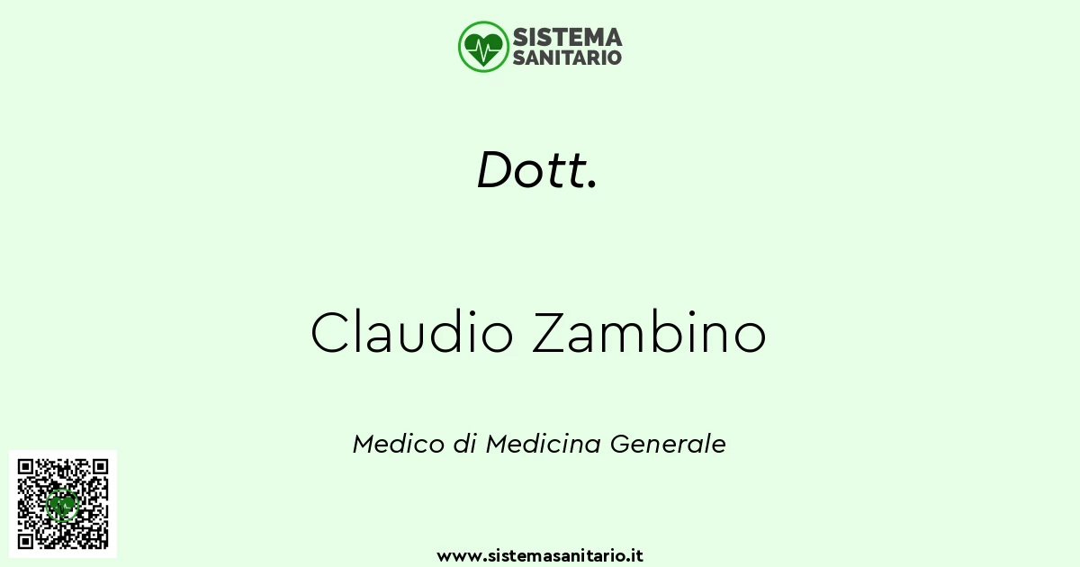 Dott. Claudio Zambino Medico di Base a Poggio Rusco (MN ...