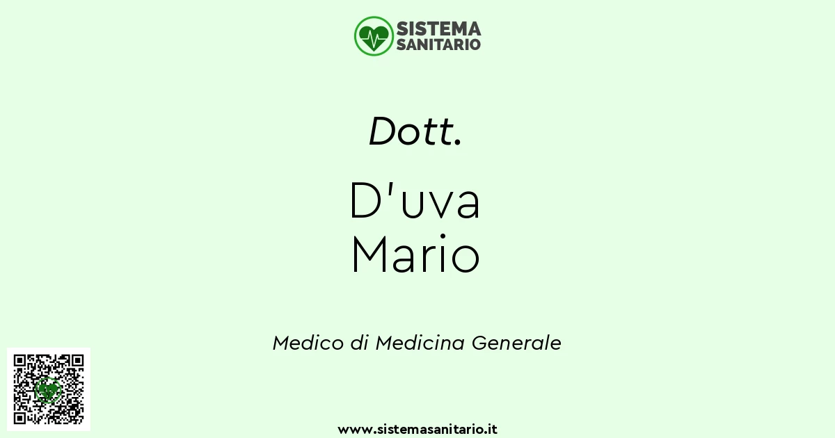 Dott. D'uva Mario Medico di Base a Cisterna di Latina (LT ...
