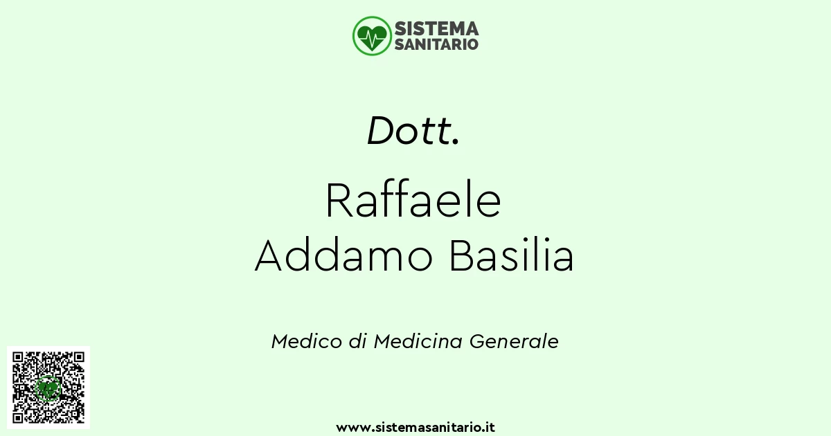 Dott. Raffaele Addamo Basilia Medico di Base a Piacenza (PC ...