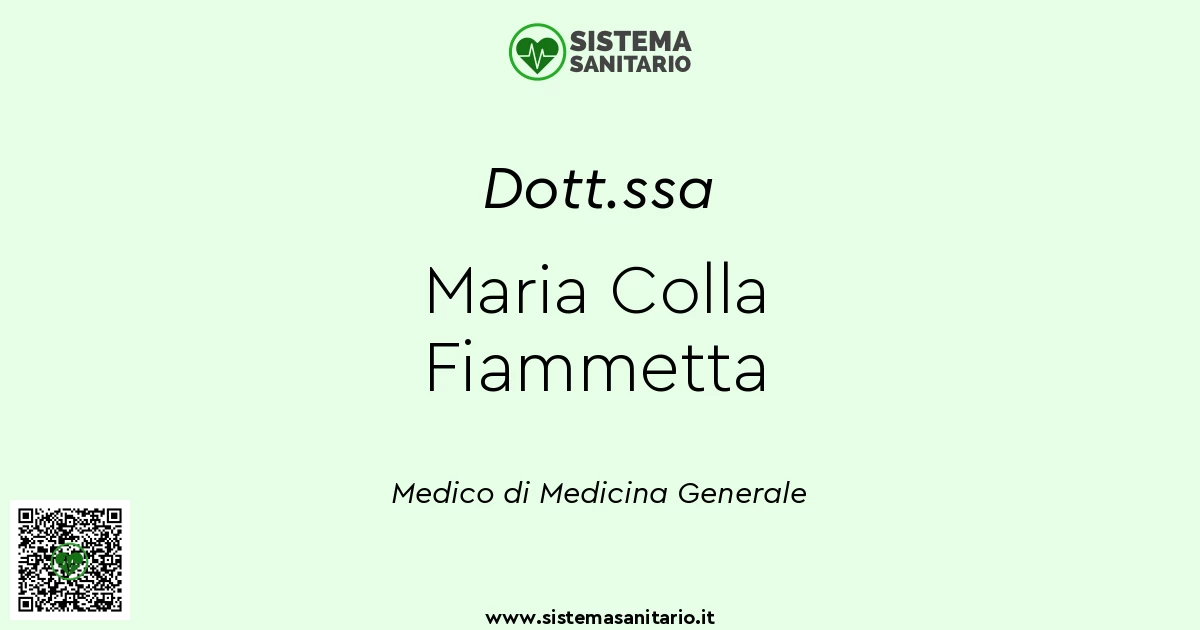 Dott.ssa Maria Colla Fiammetta Medico di Base a Villa Bartolomea (VR ...