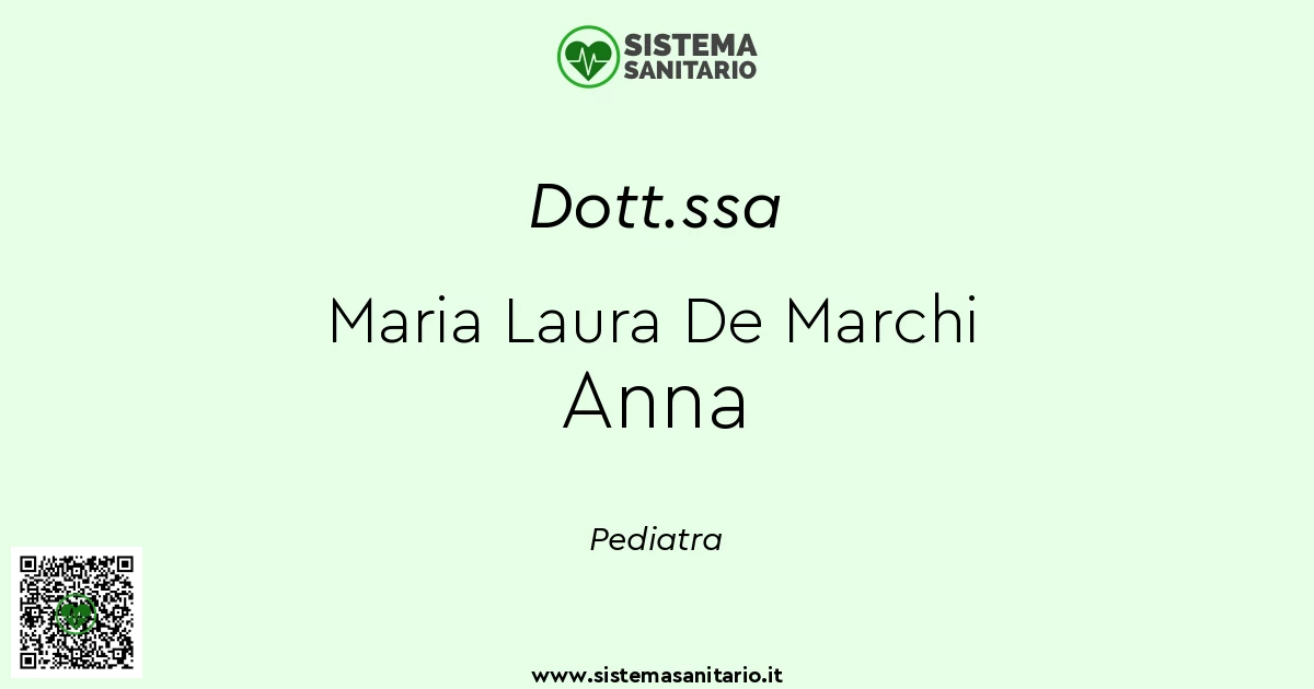 Dott.ssa Maria Laura De Marchi Anna Pediatra a Saonara (PD ...