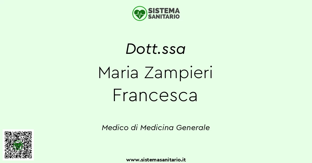 Dott.ssa Maria Zampieri Francesca Medico di Base a Mira (VE ...