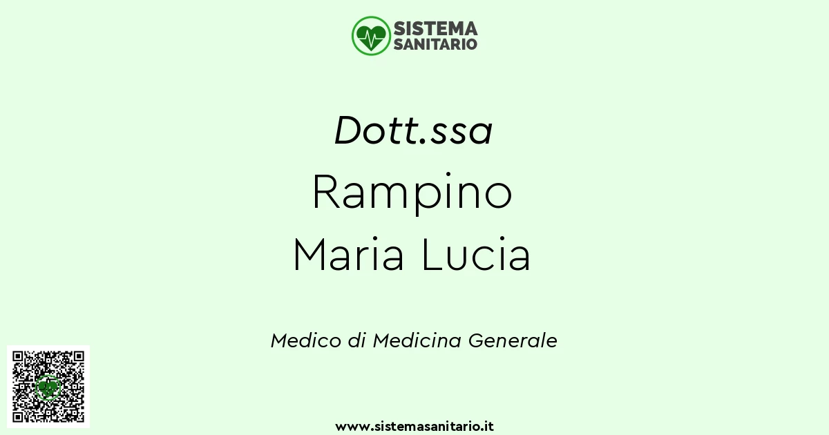 Dott.ssa Rampino Maria Lucia Medico di Base a Cannole (LE ...
