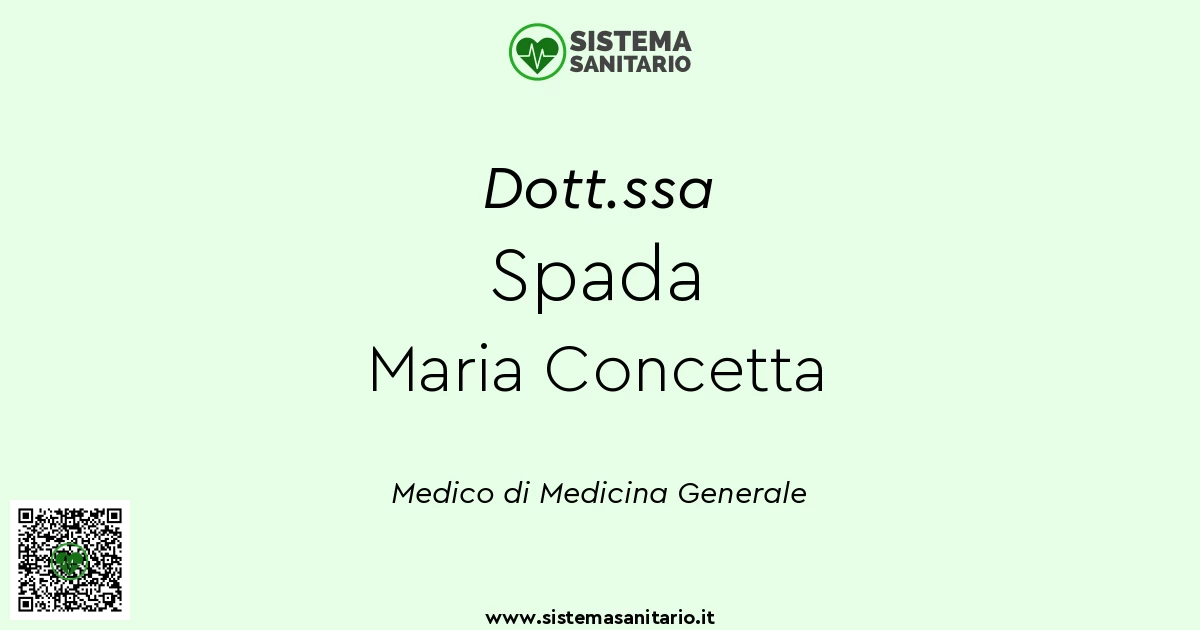 Dott.ssa Spada Maria Concetta Medico di Base a Domus De Maria (SU ...