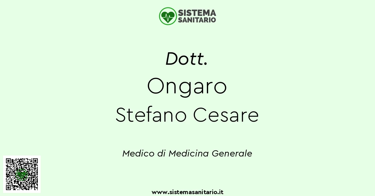 Dott. Ongaro Stefano Cesare Medico di Base a San Giorgio su Legnano (MI ...