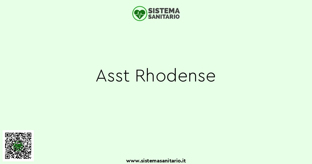 Asst Rhodense a Garbagnate Milanese (MI) - SistemaSanitario.it
